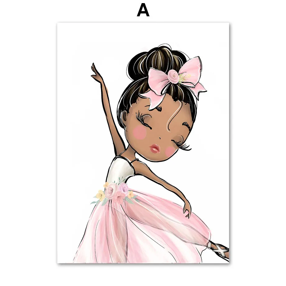 Little Black Girl Drawing