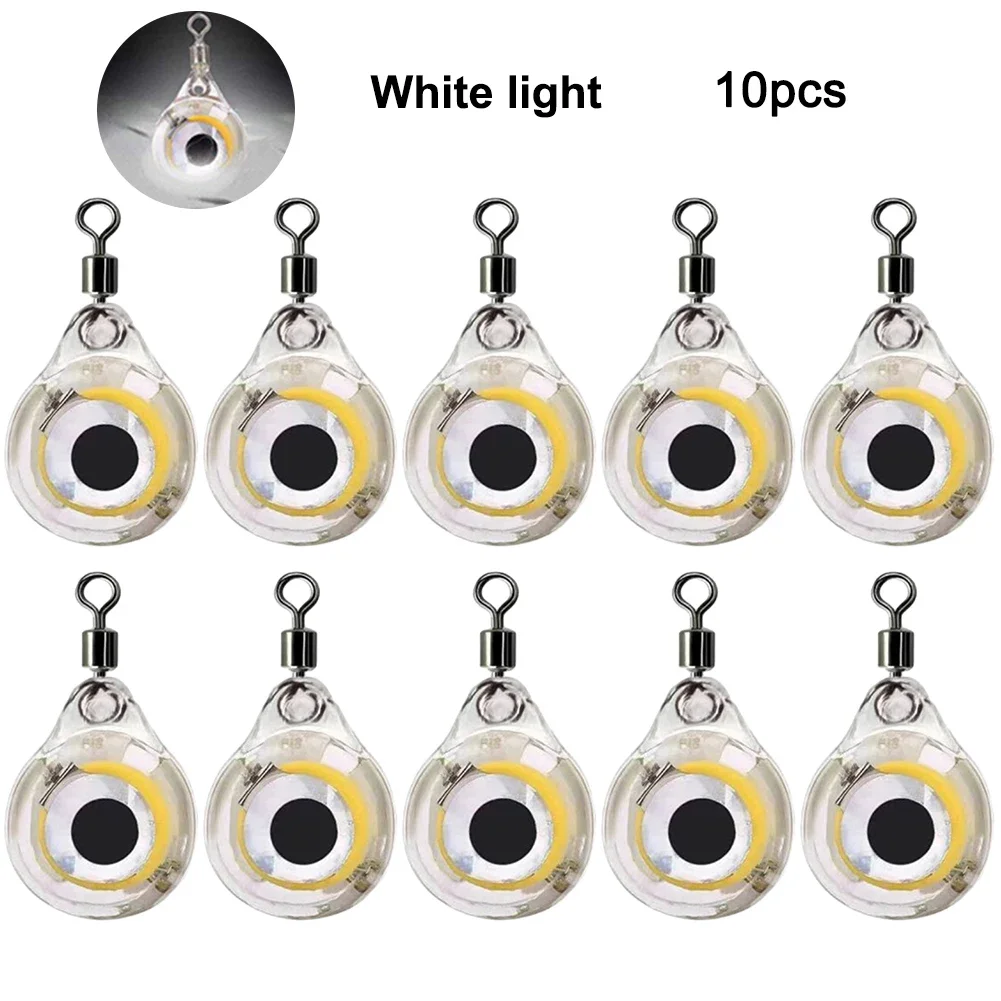10Pcs-Underwater-Night-Light-Lure-Mini-Eye-Shape-Fish-Light-Lure ...