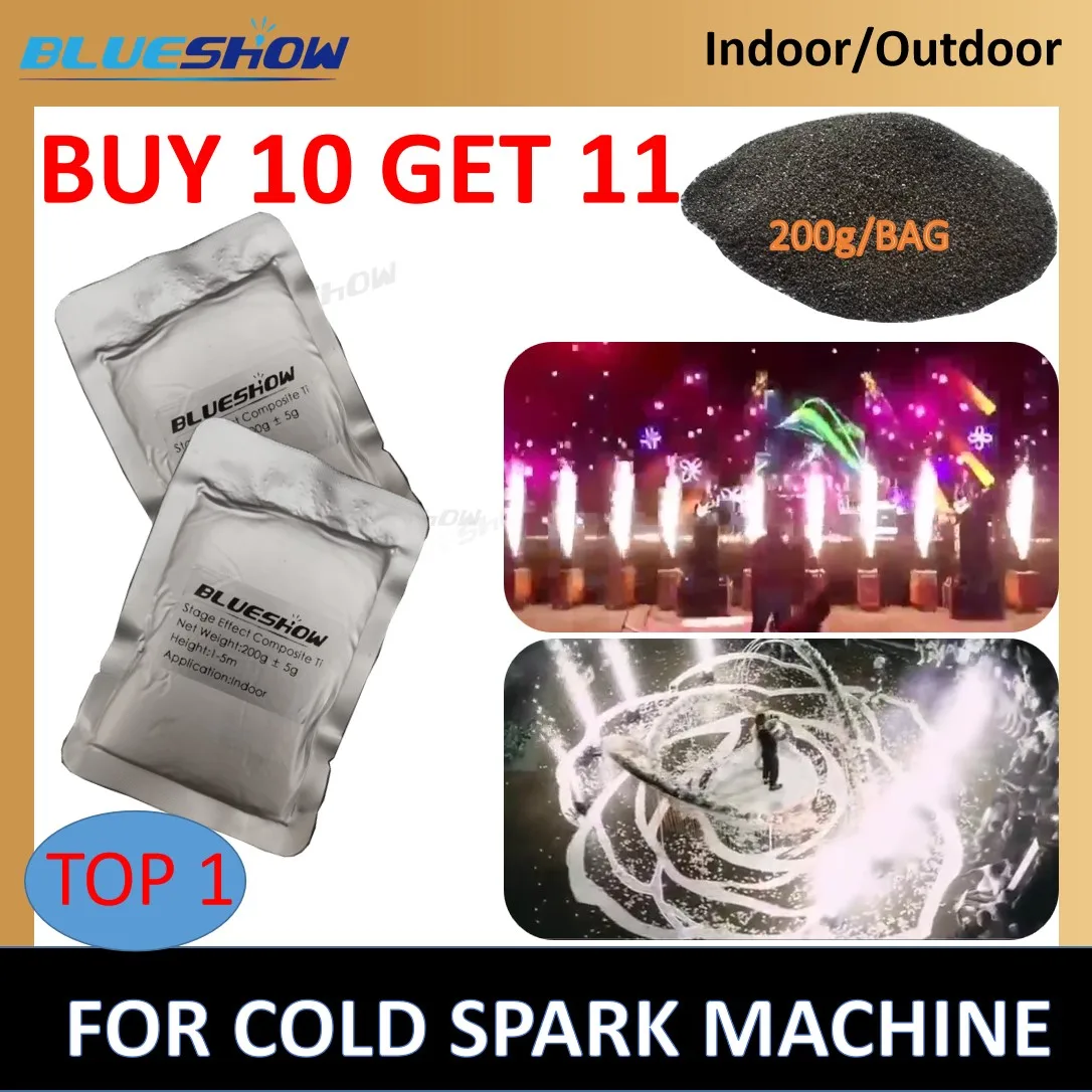 1~50 Bag Ti Cold Spark Machine Dust Cold Sparklur Machine Dust 200g ...