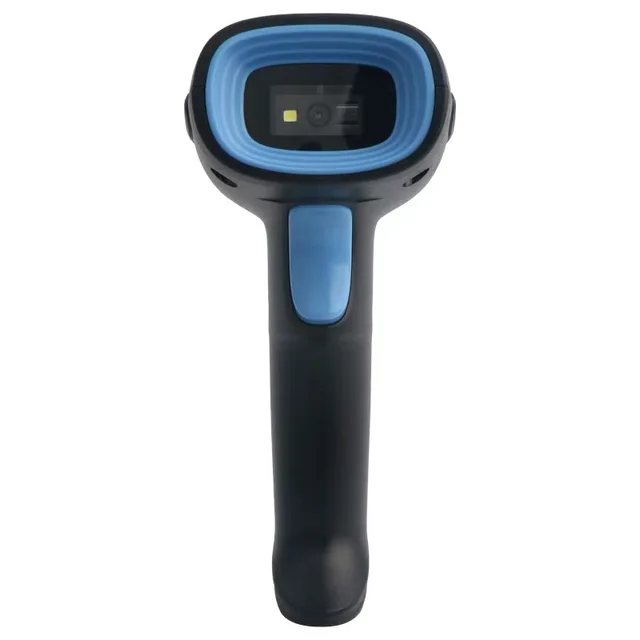 Divat Vezeték Nélküli Piros Lámpás Szkenner Vonalkód Qr Scan Gun 2D ...