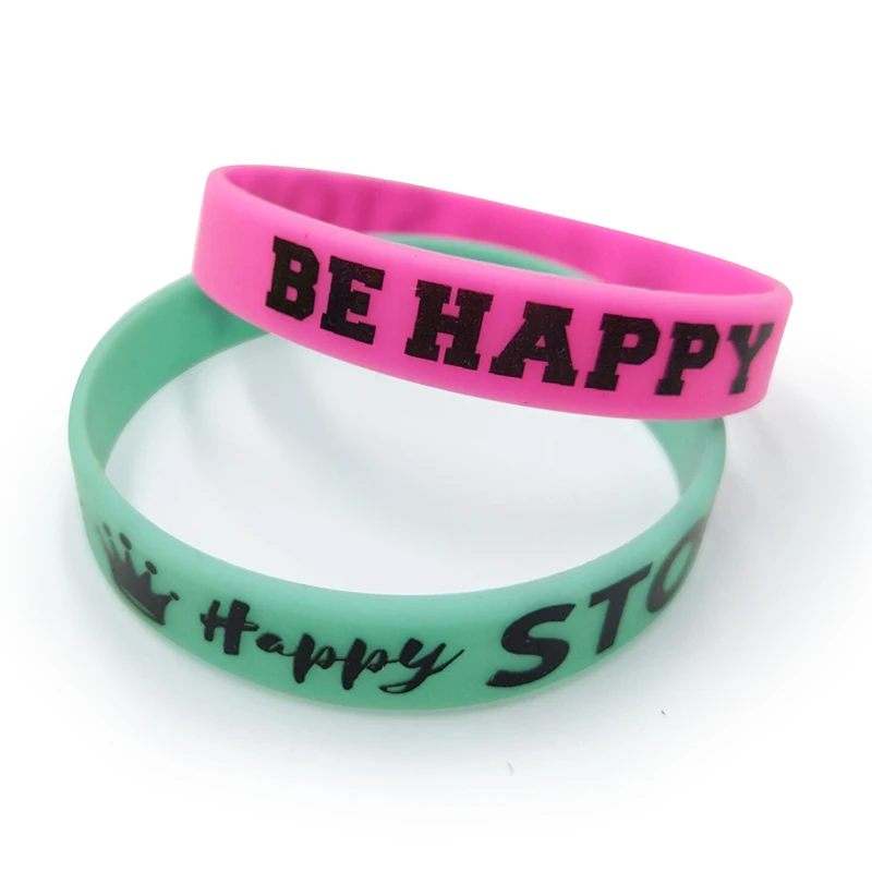 YERLLSOM-200pcs-Lot-Party-gifts-Custom-Silicone-Bracelets-Make-Your-Own ...