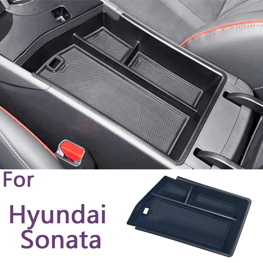 Armrest-Box-Center-Console-Organizer-Tray-For-Hyundai-Sonata-2024 ...
