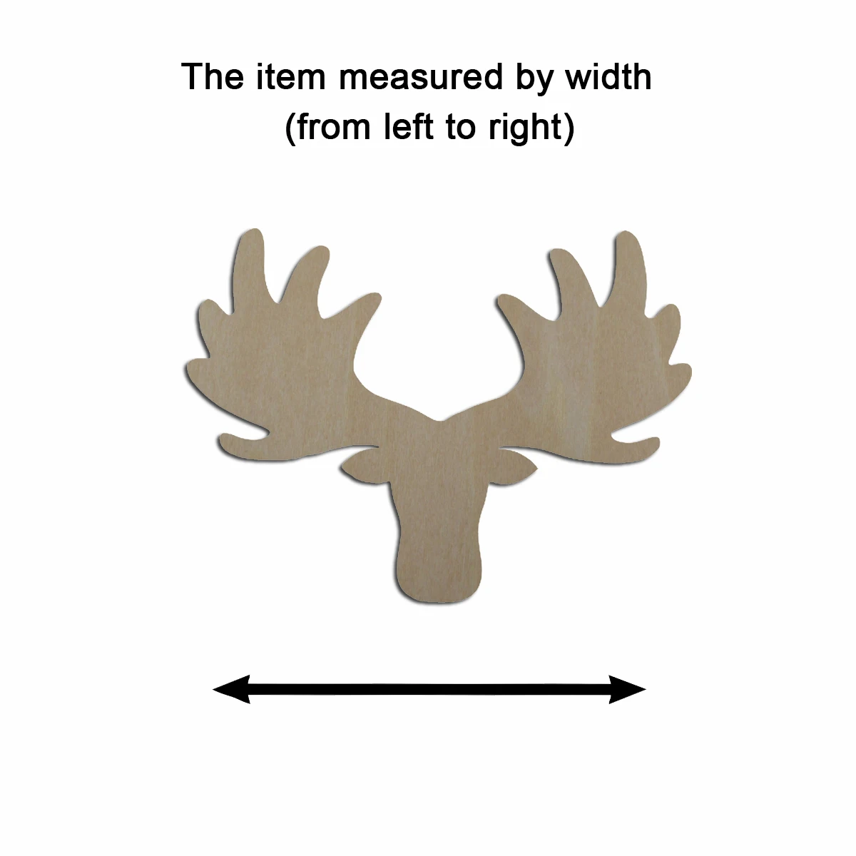 Reindeer Antlers Cut Out