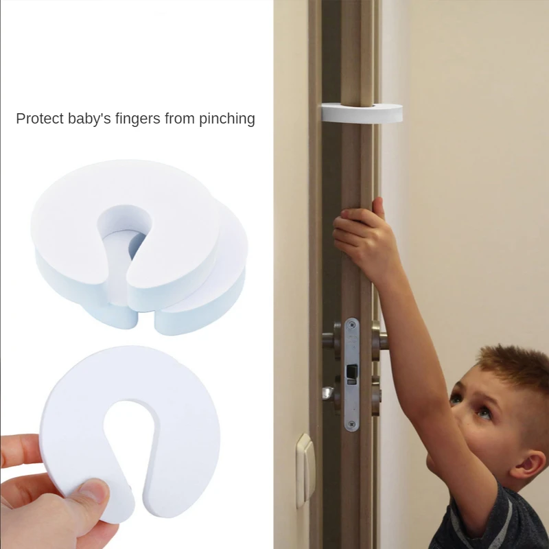 2PCS-U-shaped-Door-Stop-Child-Safety-Protection-Door-Plug-EVA-Wall ...