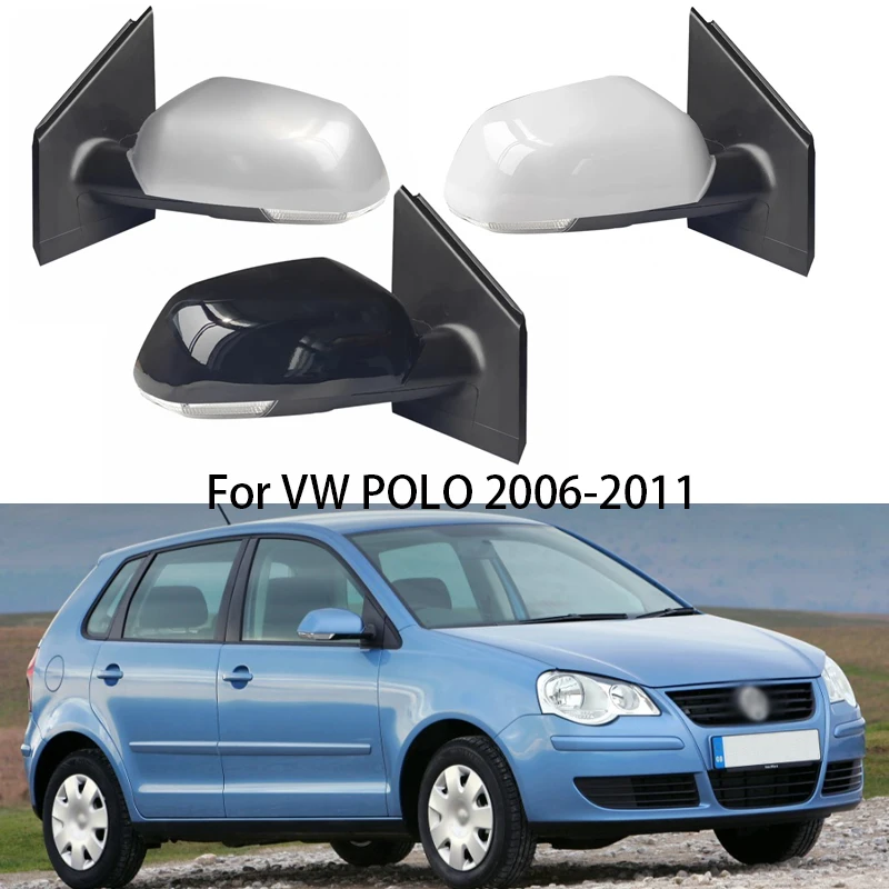Auto-Door-Wing-Side-Rearview-Mirror-Assembly-For-Volkswagen-VW-Polo ...
