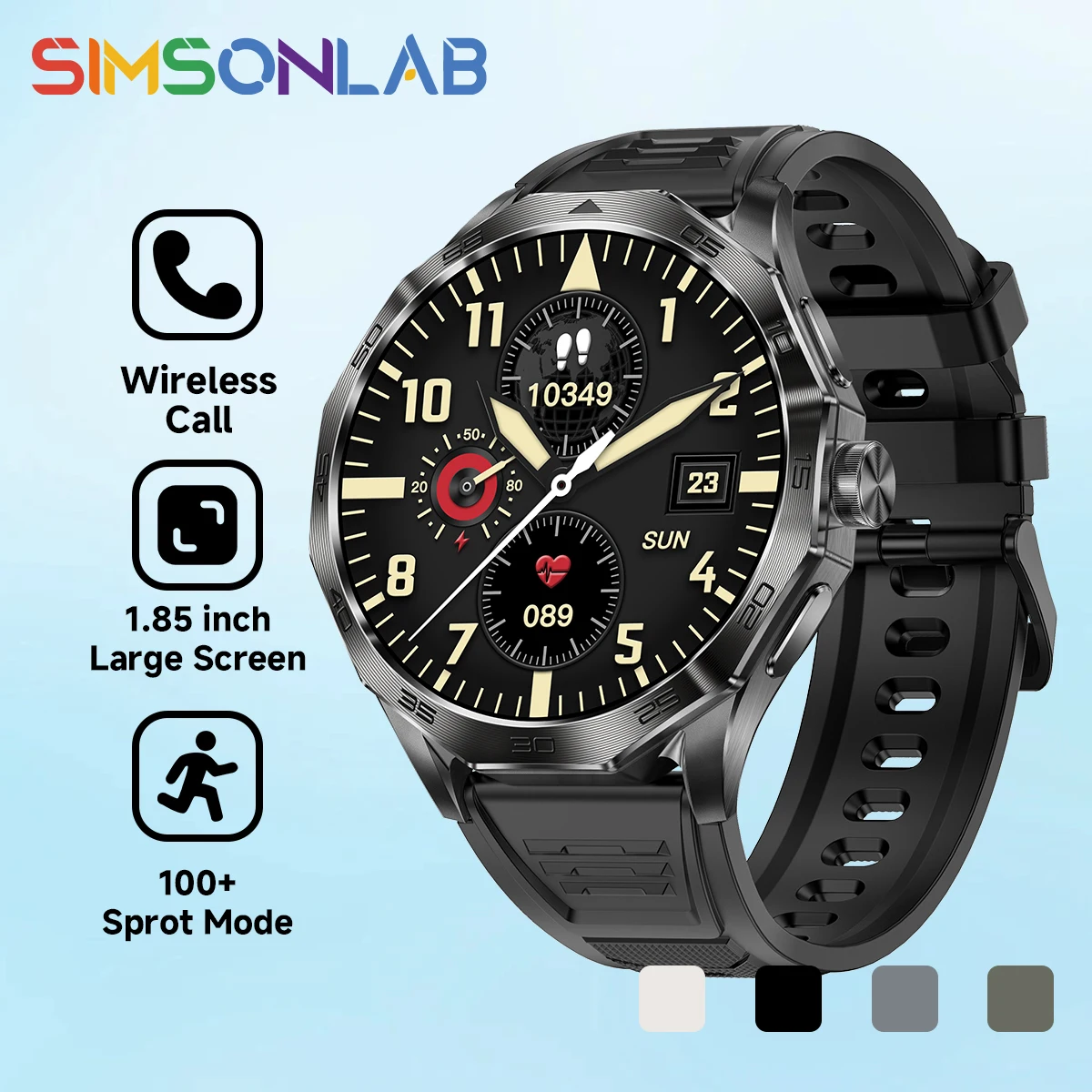 New-Smart-Watch-Real-time-Sleep-Monitoring-710mAH-High-fidelity ...