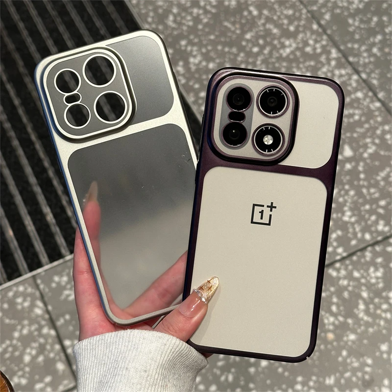 For OnePlus 15 Case Luxury Matte Transparent Hard Back Cover For ...