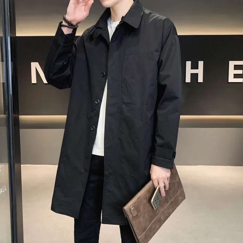 Trench-Coat-For-Men-High-end-Autumn-And-Winter-Thin-Overcoat-High ...