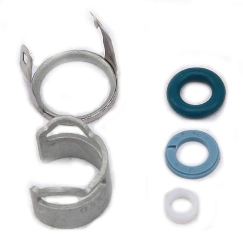 4-Cylinder Fuel Injector Seal Kit O-Ring Repair Kit Replacement For ...