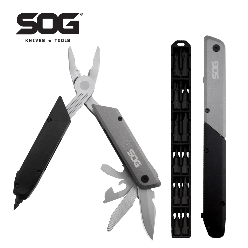 SOG-Alicates-plegables-multiherramienta-Q4-10-en-1-cuchillo-EDC-Kits-de ...