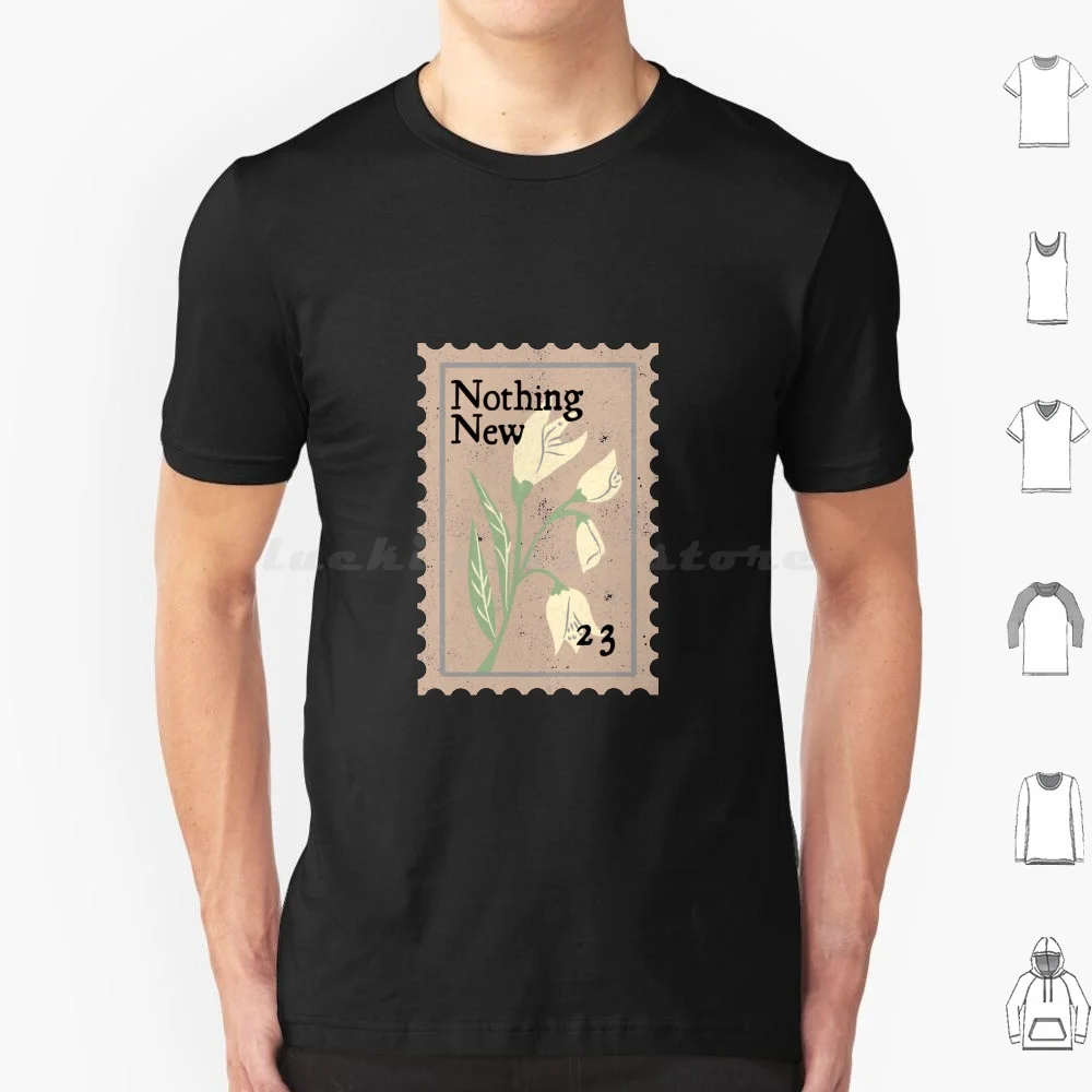 Nothing-New-Stamp-Track-Number-T-Shirt-Big-Size-100-Cotton-Red-Taylors ...
