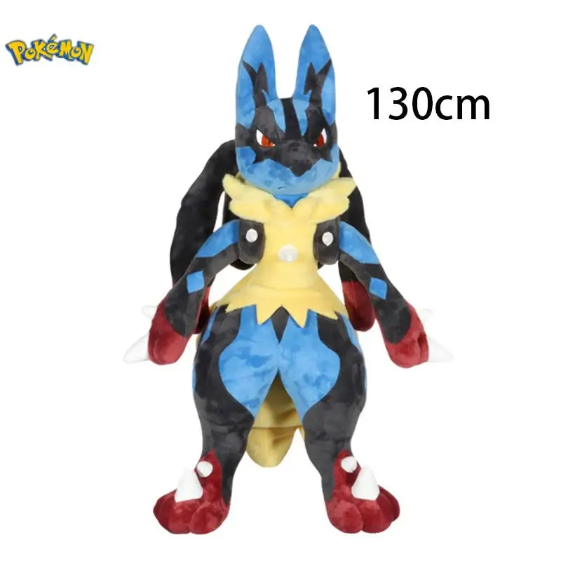 Pokemon-mainan-boneka-ukuran-besar-boneka-Pokemon-130Cm-Mega-lucasio ...