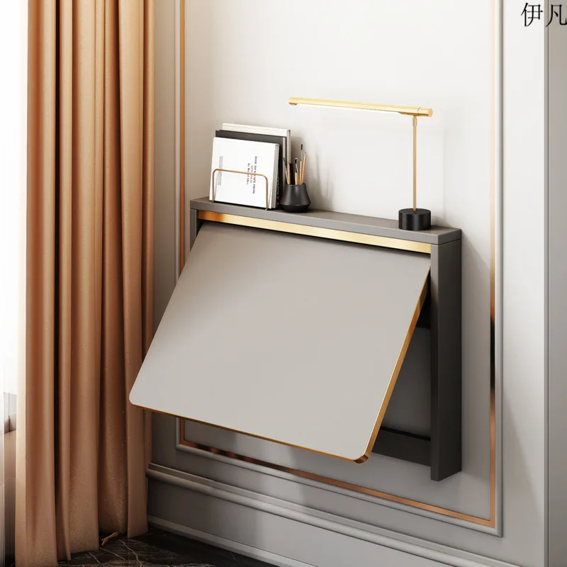 Discreet-Luxury-Wall-Mount-Breakfast-Counter-Solid-Timber-Folding-Dine ...