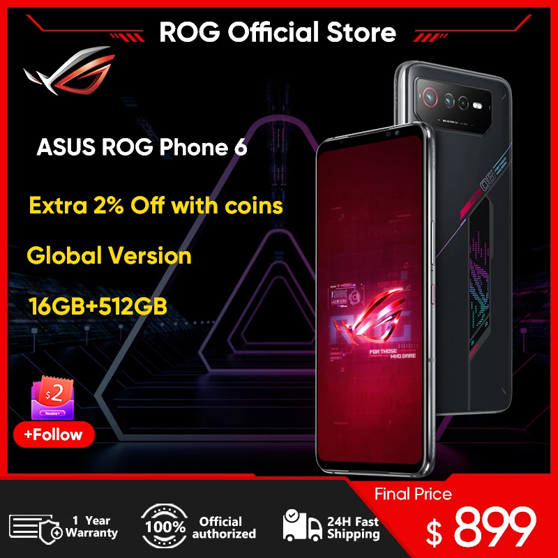 Mobile Phone 512gb Global Version | Asus Rog Phone 6 Global Version ...