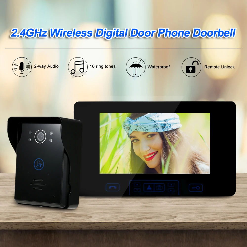 2-4G-Digital-Wireless-Door-Phone-7-Inch-Touch-Button-Screen-Video ...