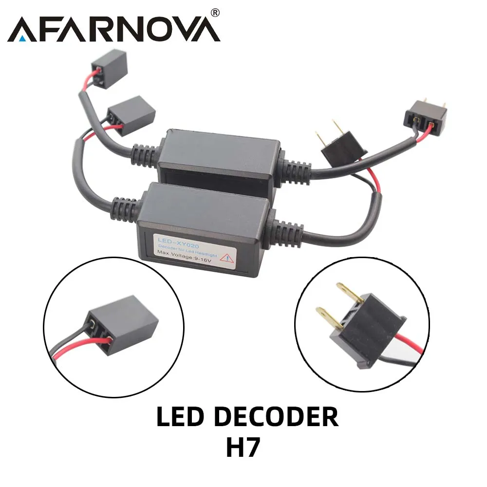 2PCS-H7-LED-Bulb-Decoder-Resistor-H7-LED-Decoder-Resistor-Canbus-Error ...