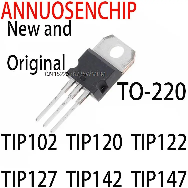 10pcs Nouveau Et Original-220 Tip102 Tip120 Tip122 Tip127 Tip142 Tip147 Tip31c Tip32c Tip41c ...