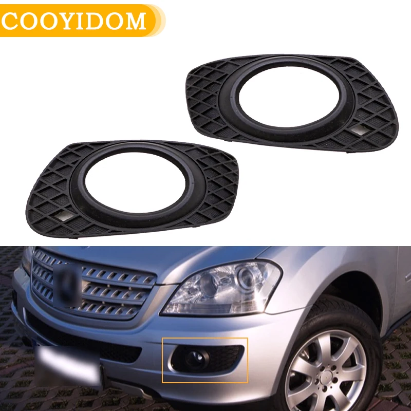 Front-Bumper-Fog-Light-Cover-For-Mercedes-Benz-W164-ML320-ML350-2006 ...