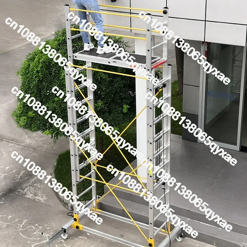 Aluminum-Alloy-Scaffolding-Movable-Telescopic-Scaffold-Factory-Direct ...