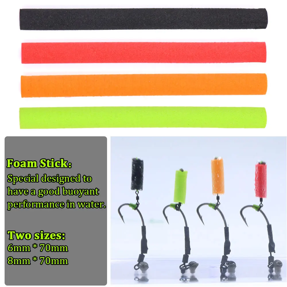 5pcs-Carp-Fishing-Bait-Zig-Rig-Foam-Sticks-Pop-Up-Boilie-Ronnie-Hair ...