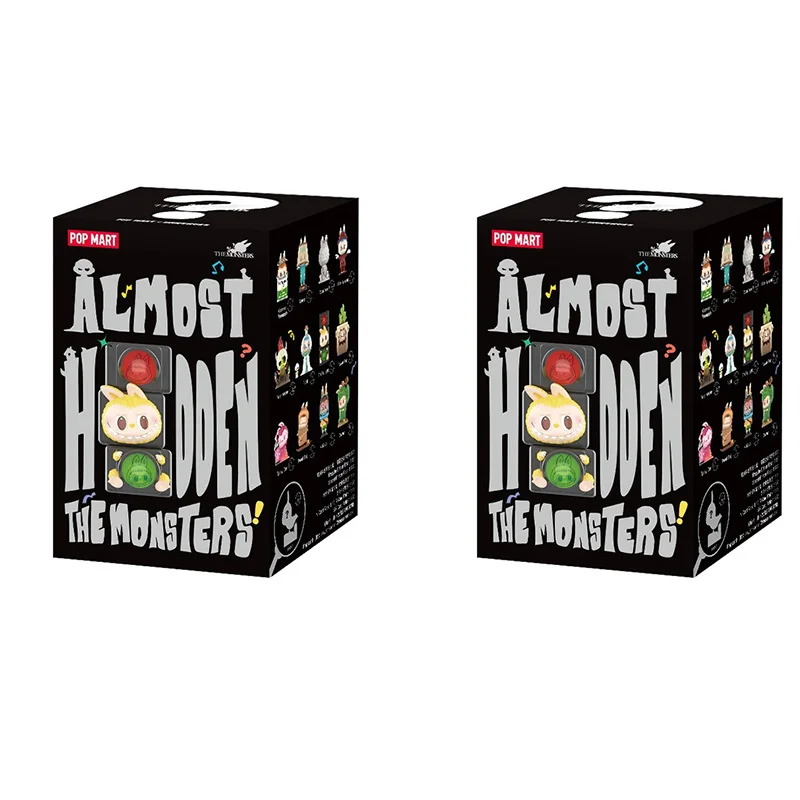 orginal pop mart anime figure THE MONSTERS LABUBU can't see me series ...