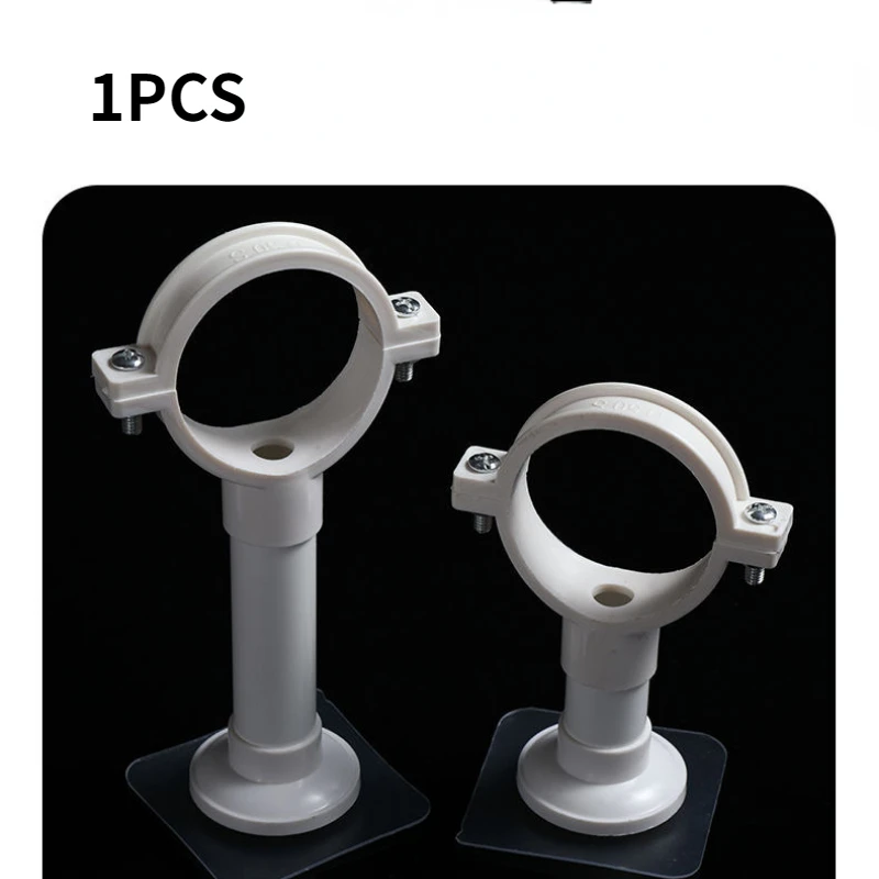 1PC-Plastic-wall-mount-ceiling-mount-pipe-support-water-pipe-clamp ...