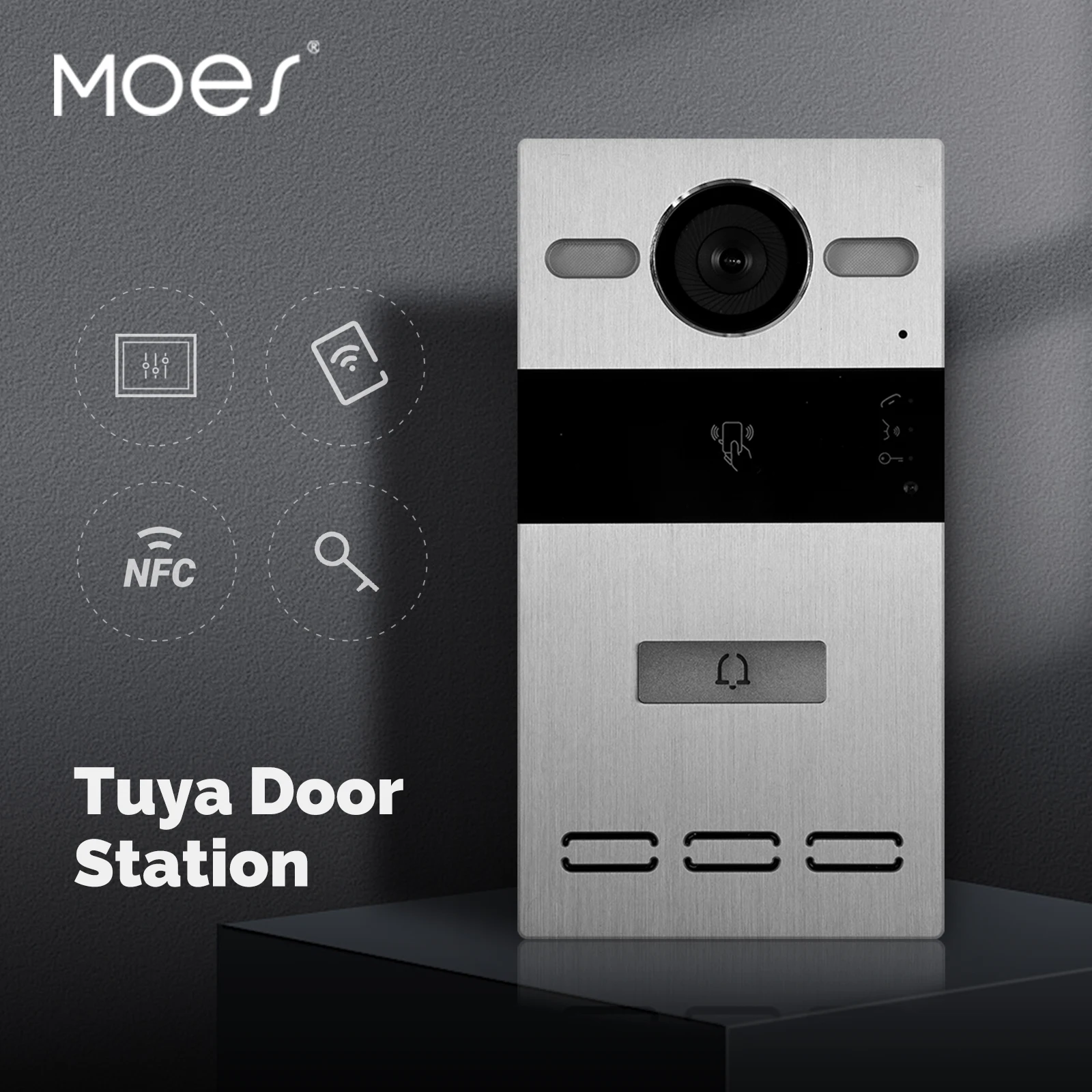 MOES-Tuya-Access-Control-System-Door-Station-Intercom-Unlock-Door-Electronic-Gate-Opener-Work ...