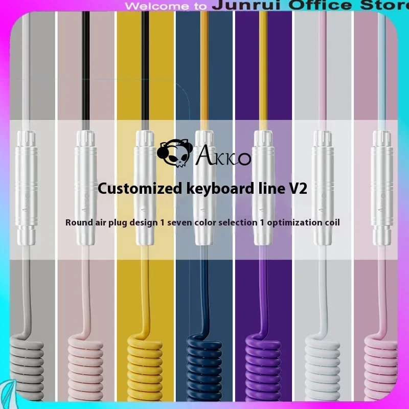 Akko-personalizado-Avia-o-Plug-Cable-V2-Game-Mechanical-Keyboard-Data ...