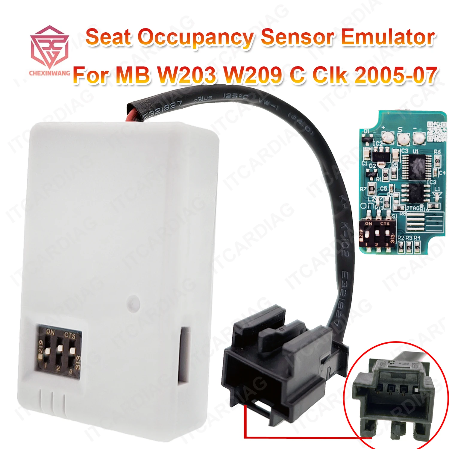Passenger-Seat-Occupancy-Sensor-Emulator-for-MB-For-Mercedes-W203-W209 ...