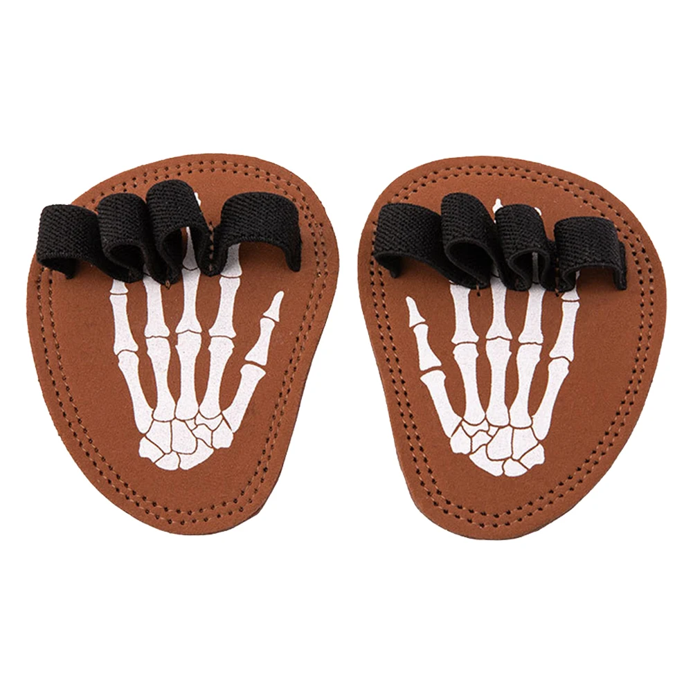 2Pcs-Weightlifting-Grip-Pads-Sports-Hand-Protector-with-4-Finger-Loop ...