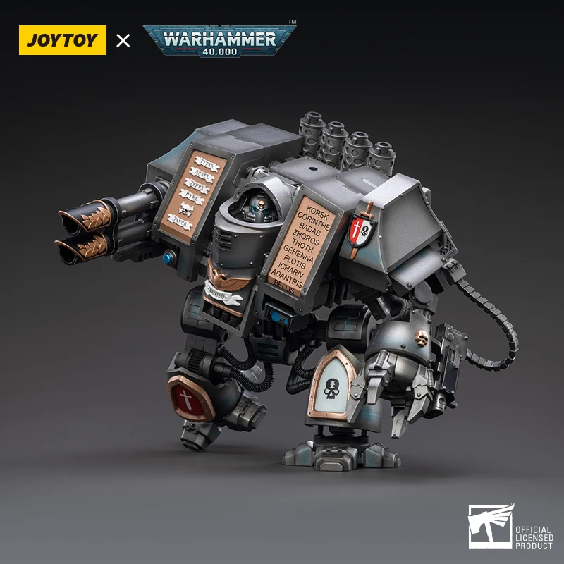 Estoque original joytoy warhammer 40k espaço marines cinza cavaleiros ...