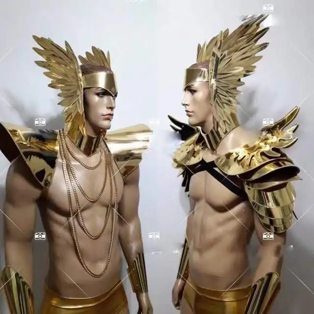 Golden Wings Costumes | Golden Armor Cosplay | Golden Armor Costume ...