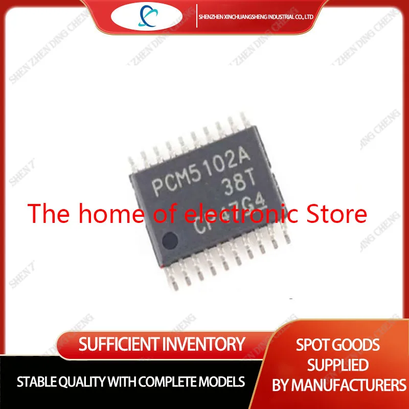 5PCS PCM5102APWR PCM5102A DAC 2 CH Segment 32 bit 20 Pin TSSOP T/R ...