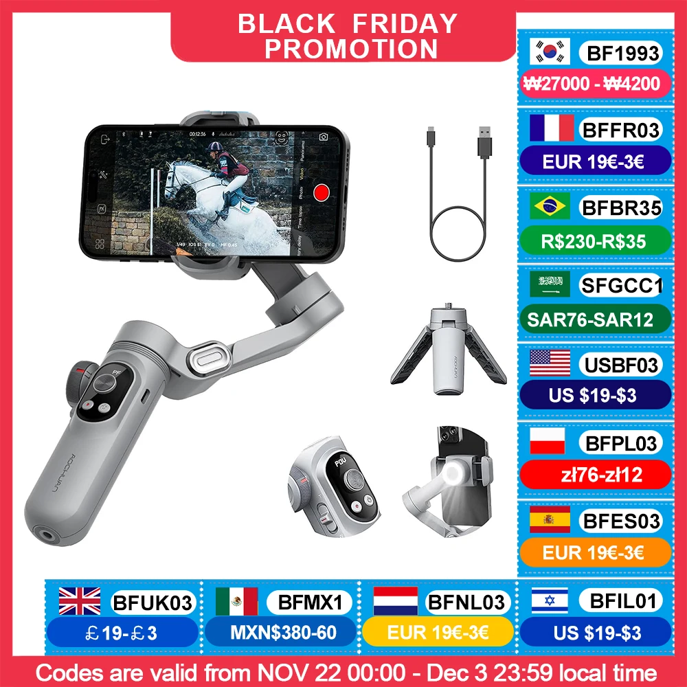 Handheld-Gimbal-Stabilizer-3-Axis-Smart-X-Pro-Professional-for ...