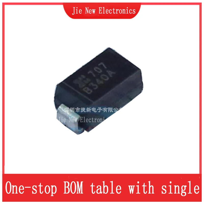 10PCS-100PCS-SMD-Schottky-Diode-B340A-13-F-B2100A-B220A-B230A-B240A-13 ...