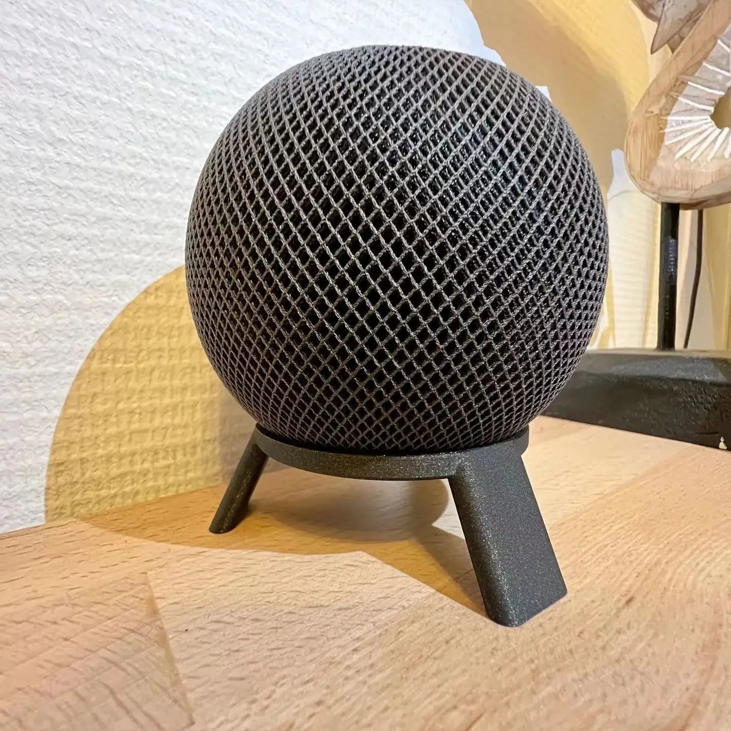 Black-White-Plastics-Tripod-Holder-Safe-Stable-Mount-For-Apple-HomePod ...