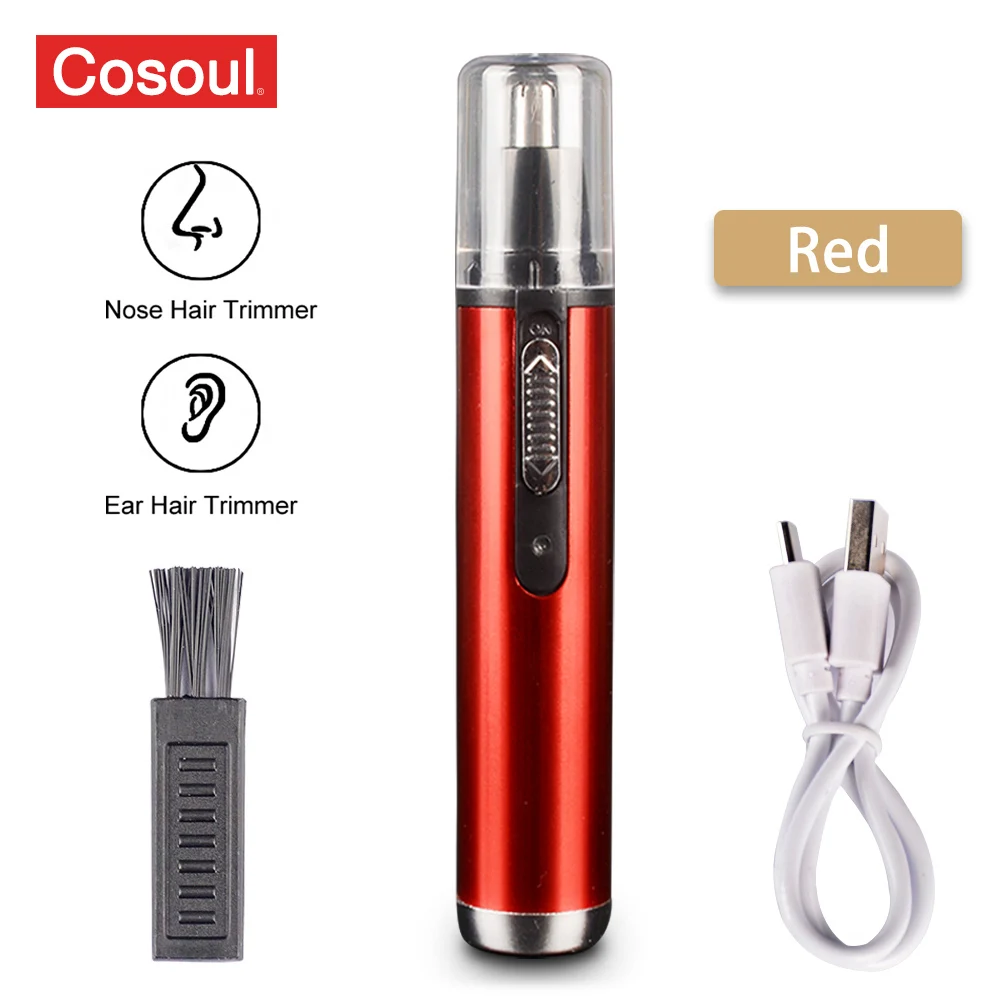 Electric-Nose-Hair-Trimmer-Women-Epilator-Men-Shaver-Rechargeable-Nose ...