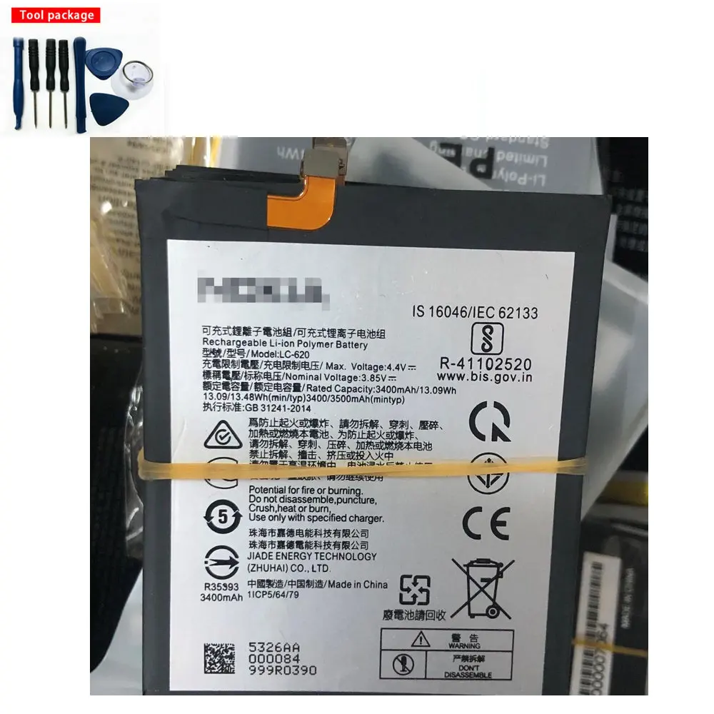 Batería de LC 620 de 3500mah para teléfono móvil Nokia LC 620, LC620 ...