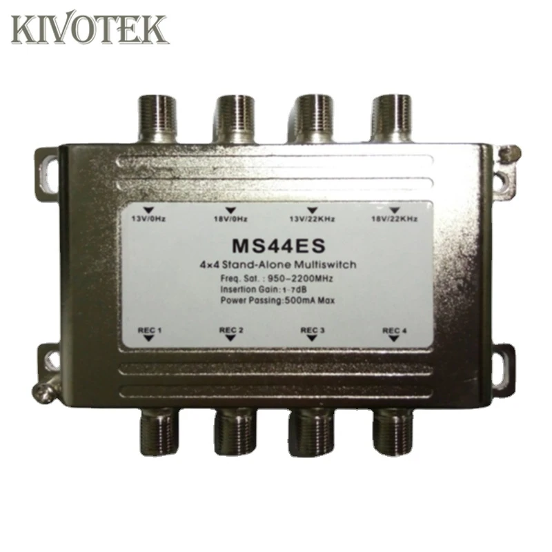4x4 Stand-alone Multiswitch Satellite Signal Sat Switcher Lnb Receiver ...