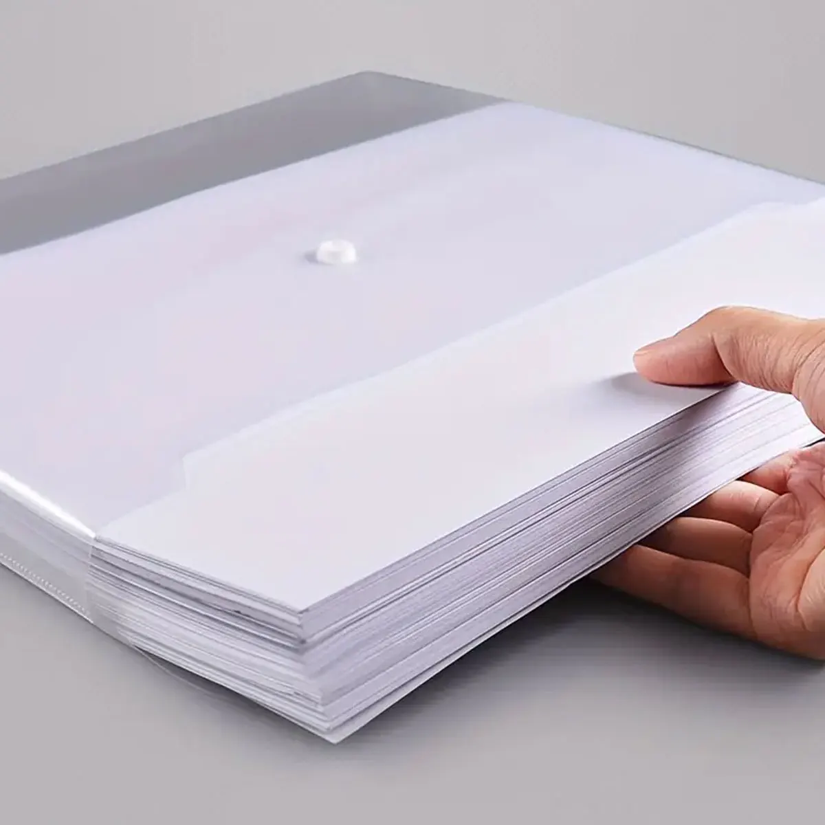 Transparent Reusable Plastic Envelopes – THE SUPPLIES CENTRAL