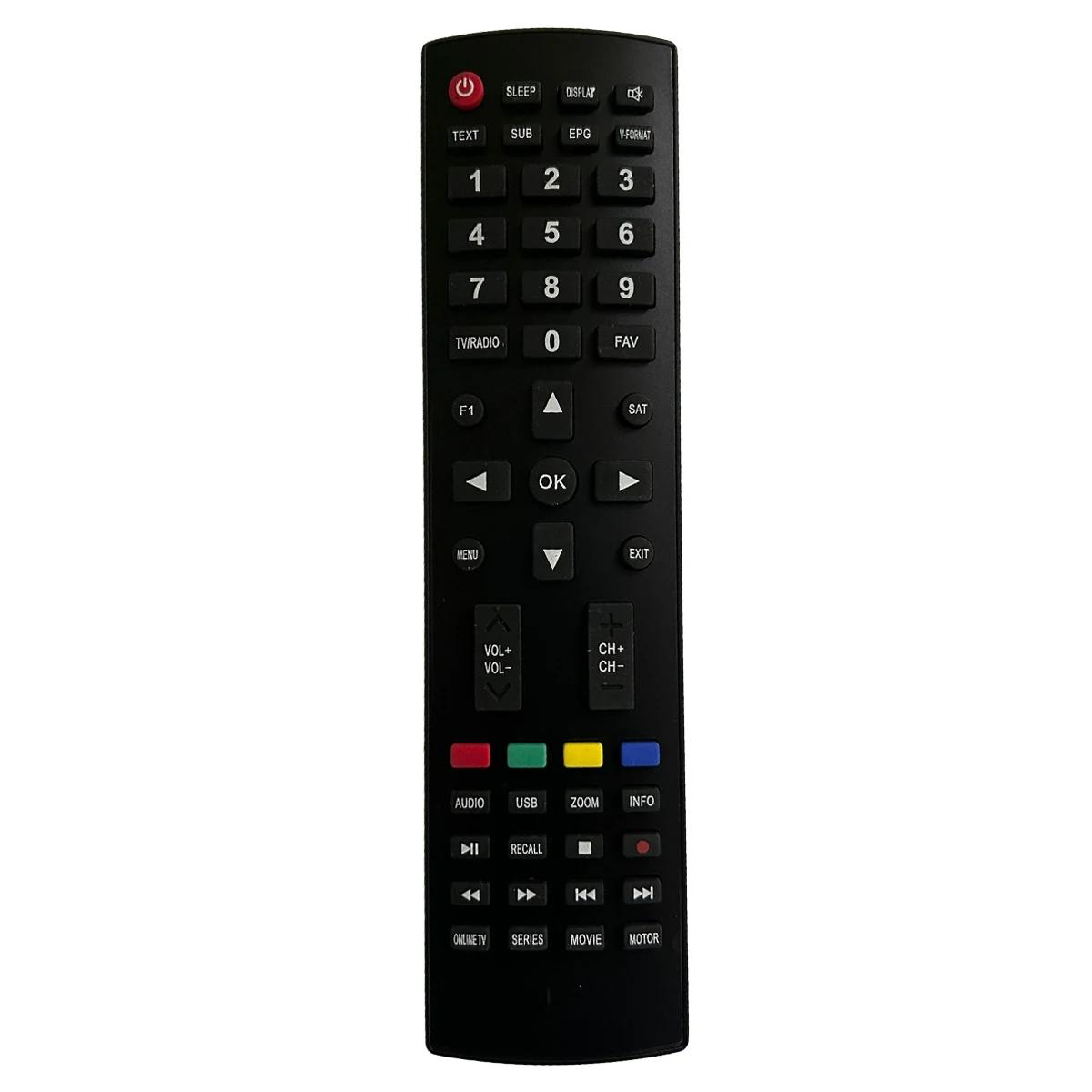 Remote Control For ISTAR korea A9000 A8500 MBE771 Zeed222 A8700 A8900 ...