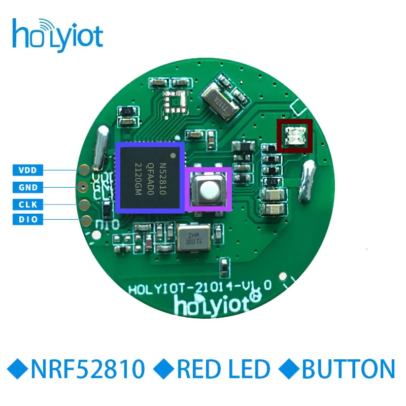 Nrf52810 Ble 5.0 Bluetooth Module Low Power Consumption Module Indoor ...