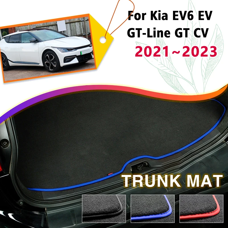 Rear Trunk Mat For Kia Ev6 Ev Gt-line Gt Cv 2021 2022 2023 Boot Cargo ...