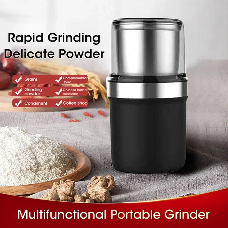 Coffee-Grinder-Machine-Professional-Coffee-Beans-Mill-Grinder-Portable ...