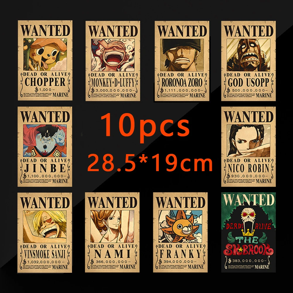 One Piece Jinbe Wanted Poster: The Perfect Blend of Nostalgia, Art, and ...