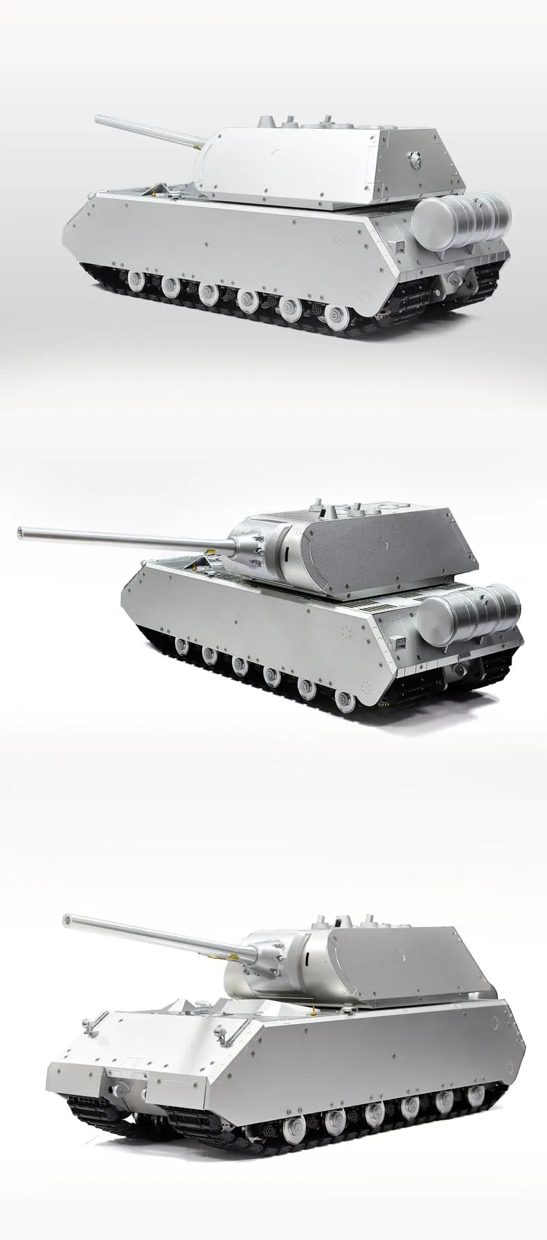 1/16 Rc Tank Model German Rat Super Heavy Battle Tank Metal Tank Model ...