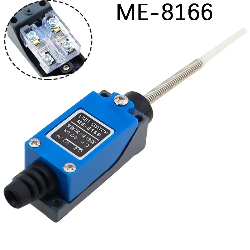 1pcs ME 8166 Flexible Rod Coil Spring Actuator Momentary Mini Limit ...