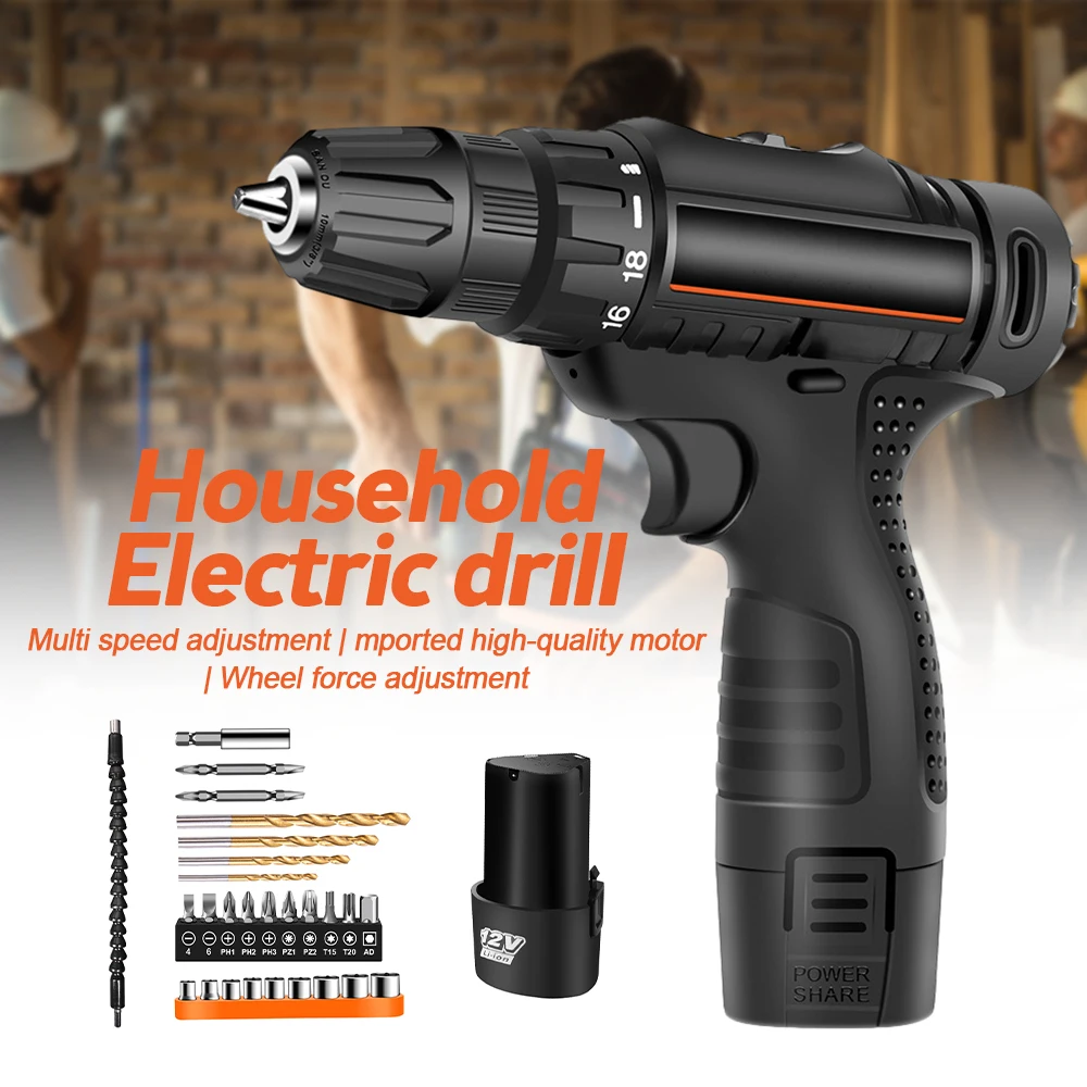 12V-Electric-Cordless-Driver-Drill-Multi-functional-Screw-Driver ...
