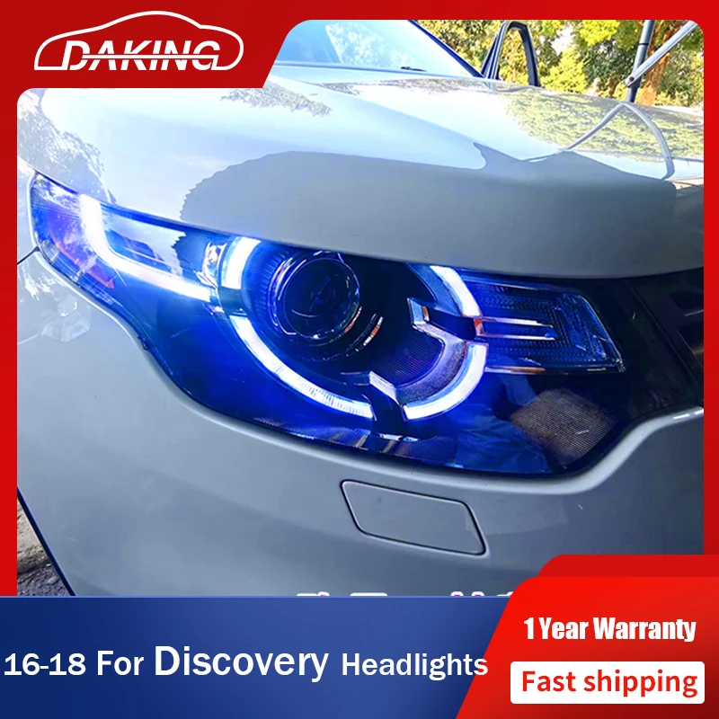 LED-Headlights-For-Land-Rover-Discovery-Sport-2016-2018-LED-DRL ...