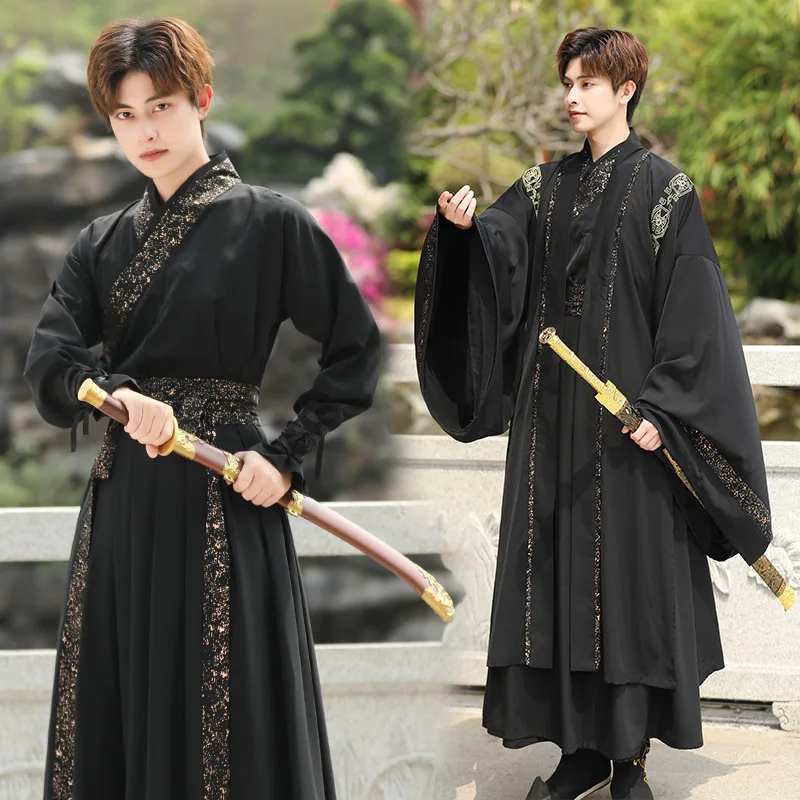 Hanfu-Men-Chinese-Traditional-Swordsman-Samurai-Party-Cosplay-Costume ...